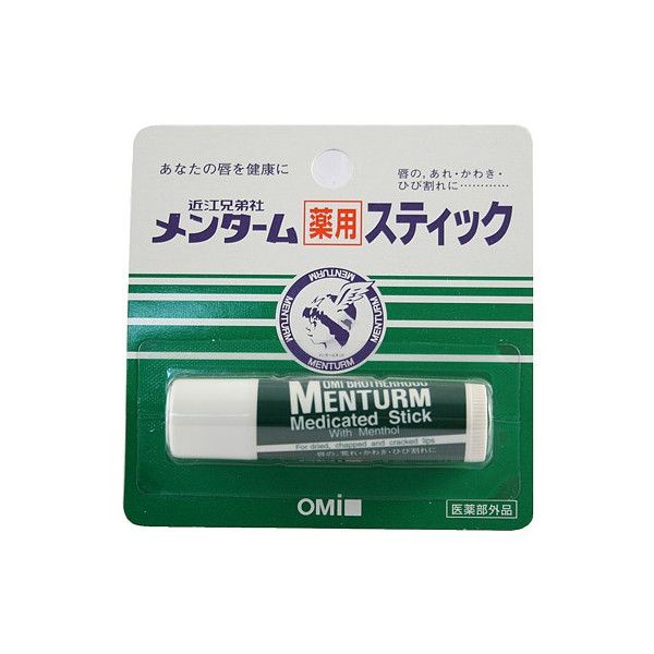 Son dưỡng môi Omi Mentum 4g (thỏi)-Hàng Nhật Bản Mỹ Phẩm